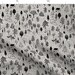 Black Forest Sketched Illustration Fabric - Happy Forest (black) Med by ...