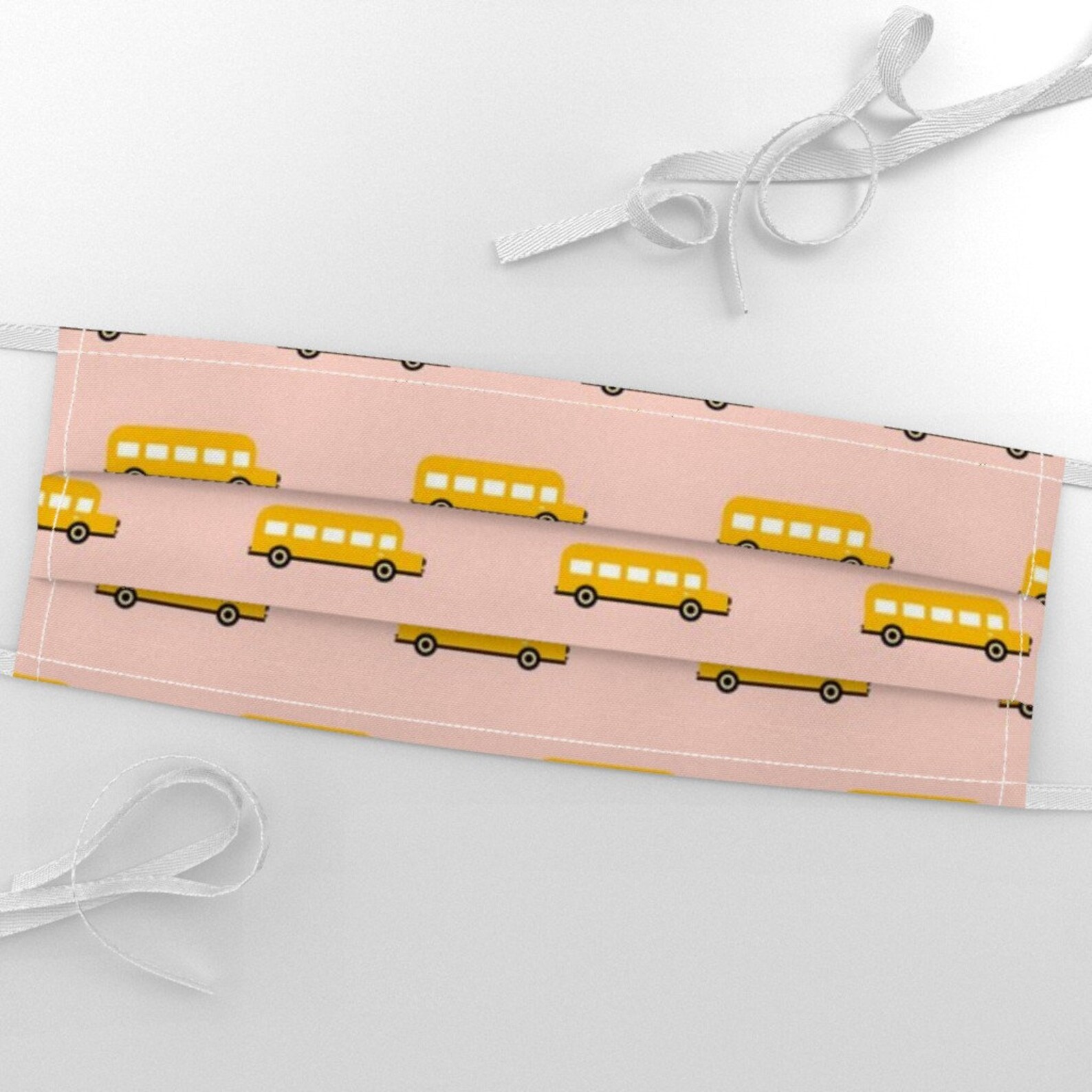 Yellow Bus Fabric Sweet American School Bus Back to School - Etsy
