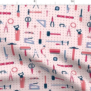 Workshop Fabric Studio Pegboard by Caleb Luke Lin Artist Studio Garage ...