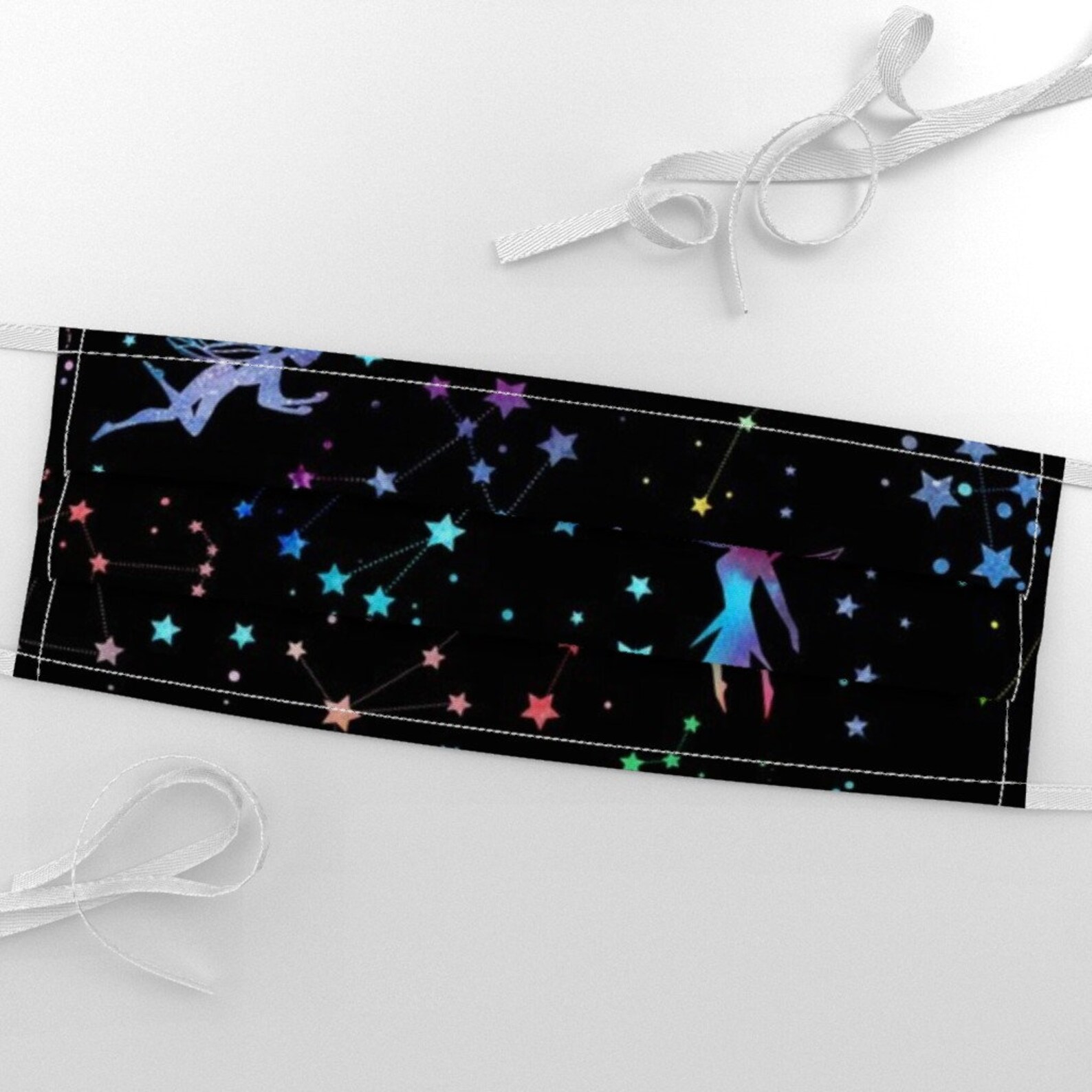 Watercolor Space Fairies Fabric Watercolor Space Fairies by - Etsy