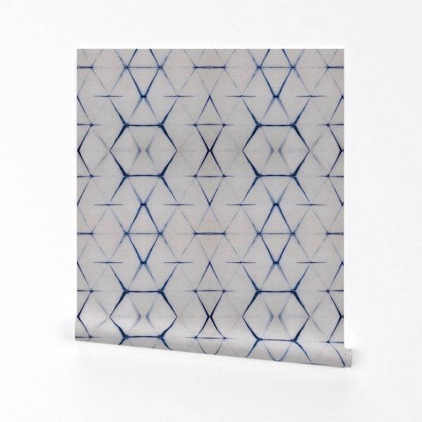 Shibori Wallpaper - Etsy