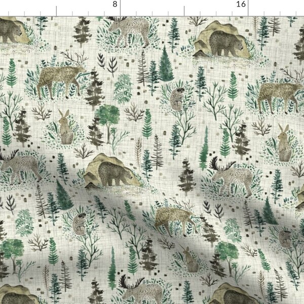 Wildlife Fabric - Etsy Canada
