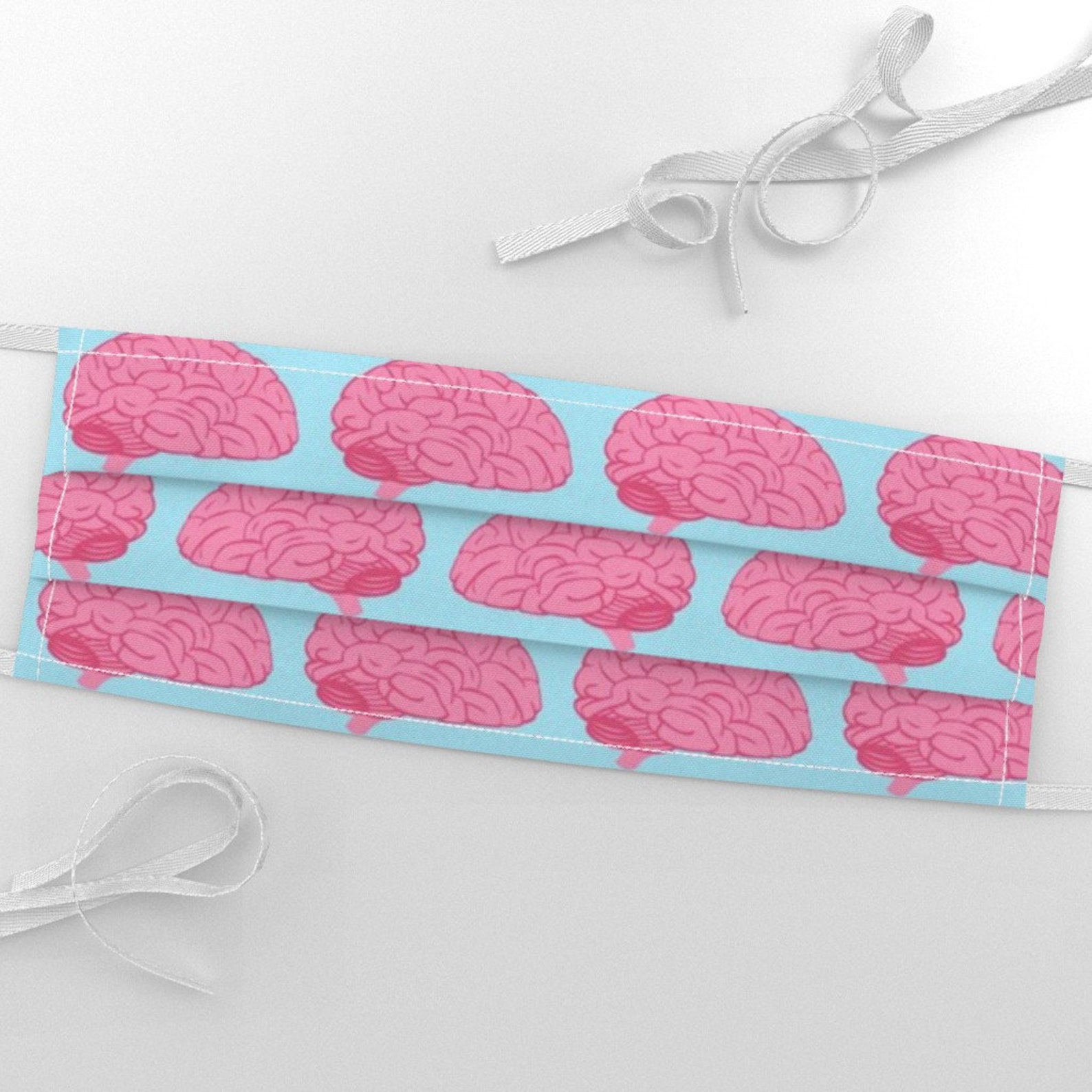 Stem Science Anatomy Fabric Brains Brains Brains by | Etsy