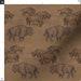 Buffalo Fabric Bison Buffalo Herd by Eclectic House Buffalo Bison Brown ...