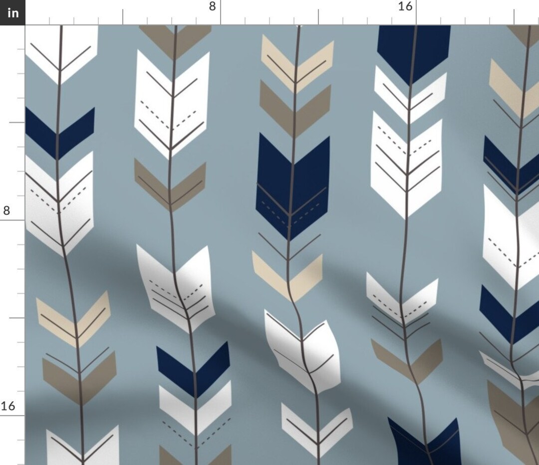 Fletching Arrows Blue / Rustic Woods Collection Custom - Etsy