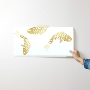 Goldfish Wallpaper Gold Metallic Fish Goldfish by Jenlats Goldfish ...