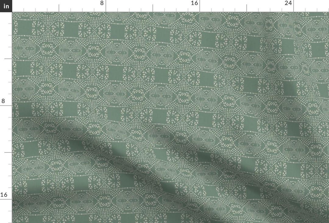 Neutral Farmhouse Fabric - Terra Boho Sage by Holli_zollinger - Boho ...