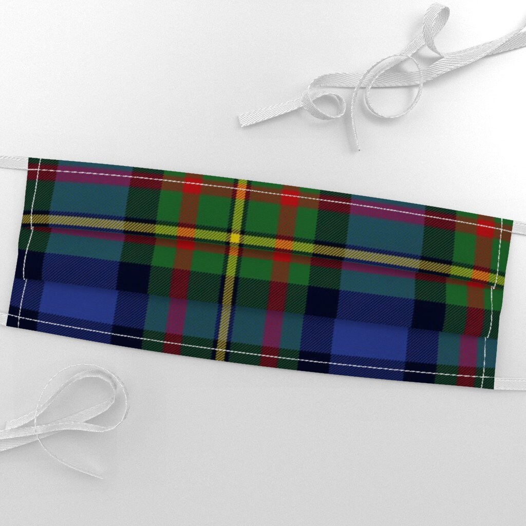 Maclaren Tartan Plaid Fabric Maclaren Tartan by Weavingmajor | Etsy