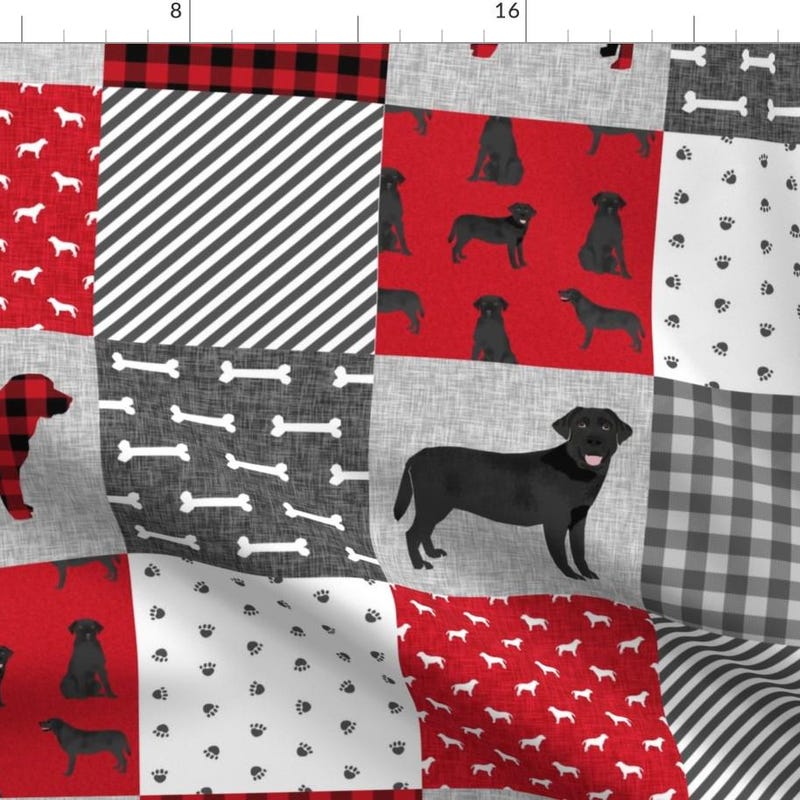 Lab Quilt Panel - Etsy
