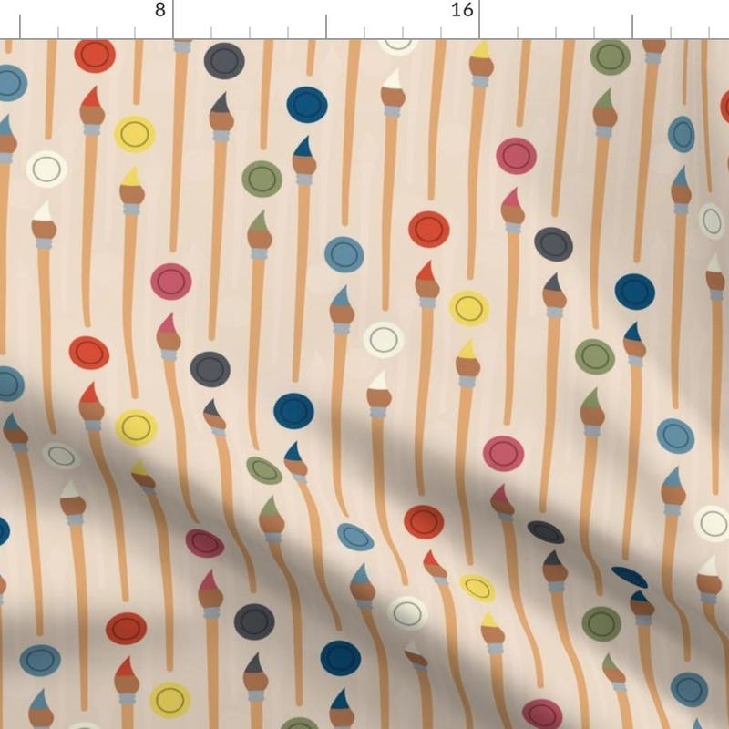 Paintbrush Quilt Pattern - Etsy