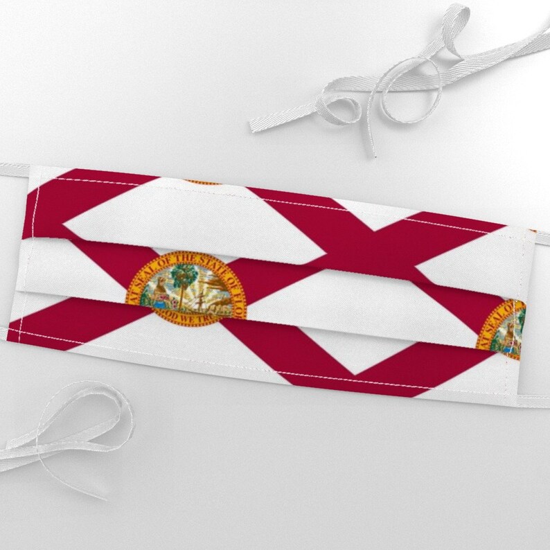 Florida Flag Fabric State Pride by Flagfabric United States | Etsy