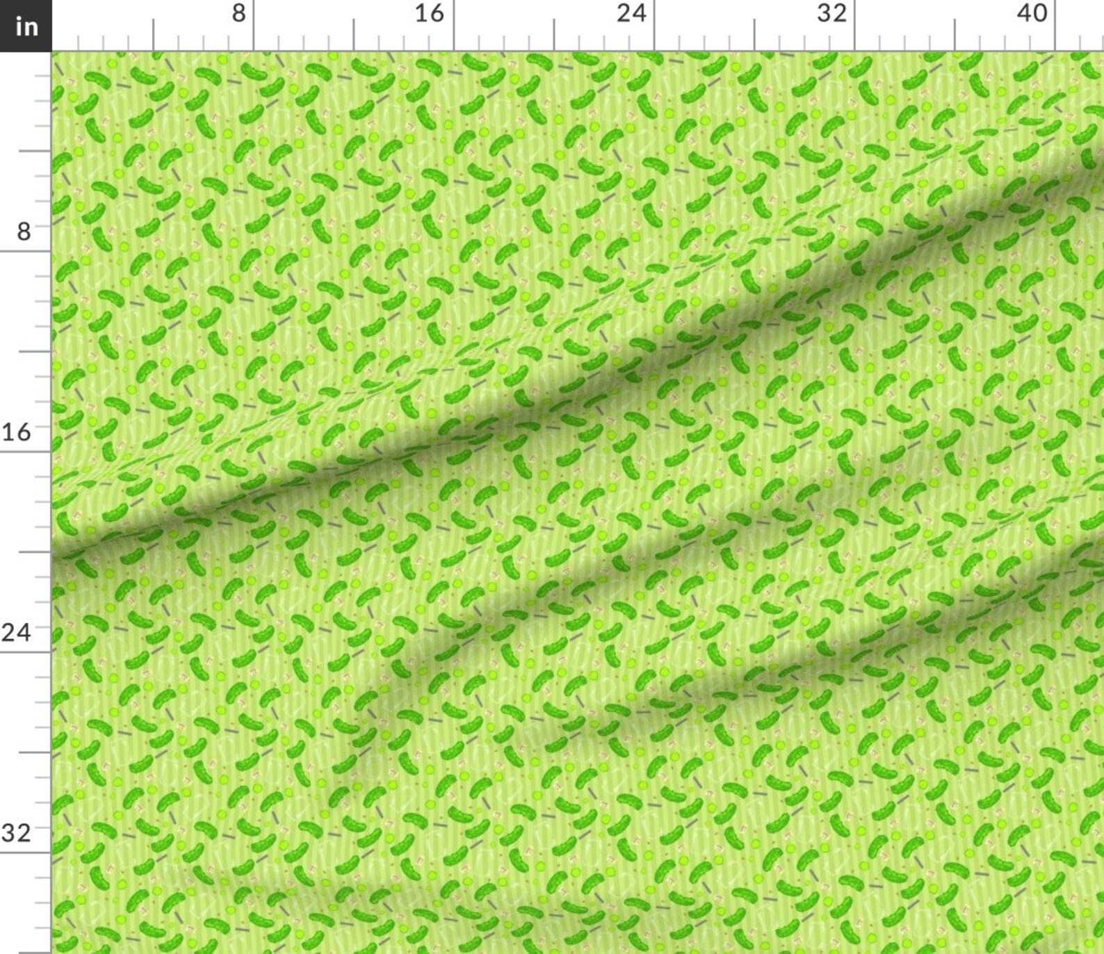Pickle Fabric Pickles Mason Jars Dill Seeds by Jayhutch - Etsy