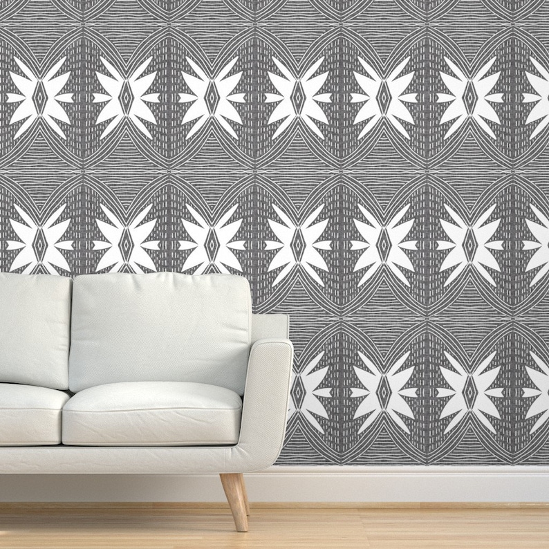 Abstract Star Wallpaper Geometric Star by Holli Zollinger | Etsy