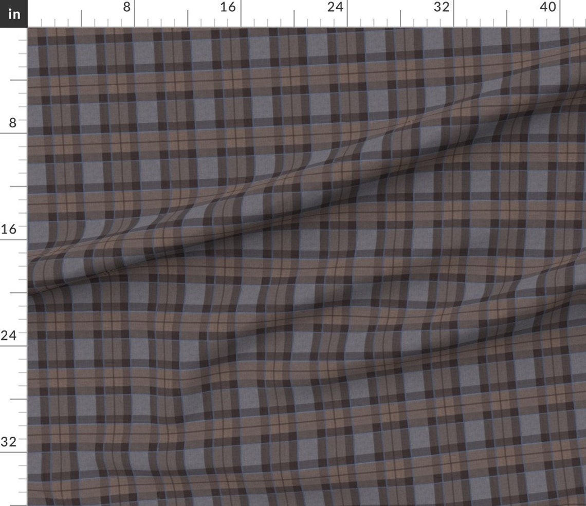 Tartan Plaid Fabric Fraser Hunting Tartan Plaid Large by - Etsy