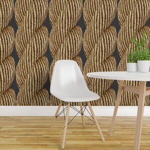 Nautical Rope Wallpaper Padstow by Littlegemstudio Knots Sailing ...