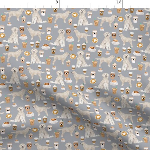 Golden Doodle Fabric Puppy Dog Valentines Candy Cupcakes | Etsy