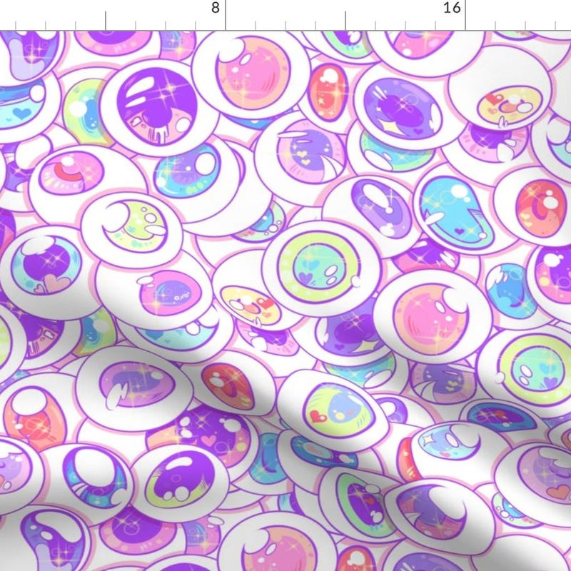 Anime Fabric - Etsy