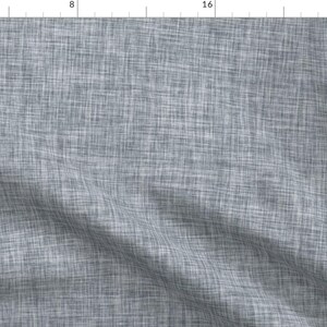 Linen Textured Gray Fabric Linen Solid // Pantone 174-4 by Ivieclothco ...