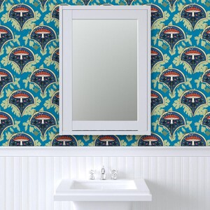 Toadstool Wallpaper - Nouveau Toadstool by Thingshannahmakes ...