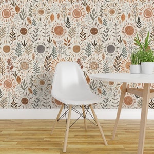 Boho Winter Sun Wallpaper - Winter Solstice by The_mirwo_forest ...