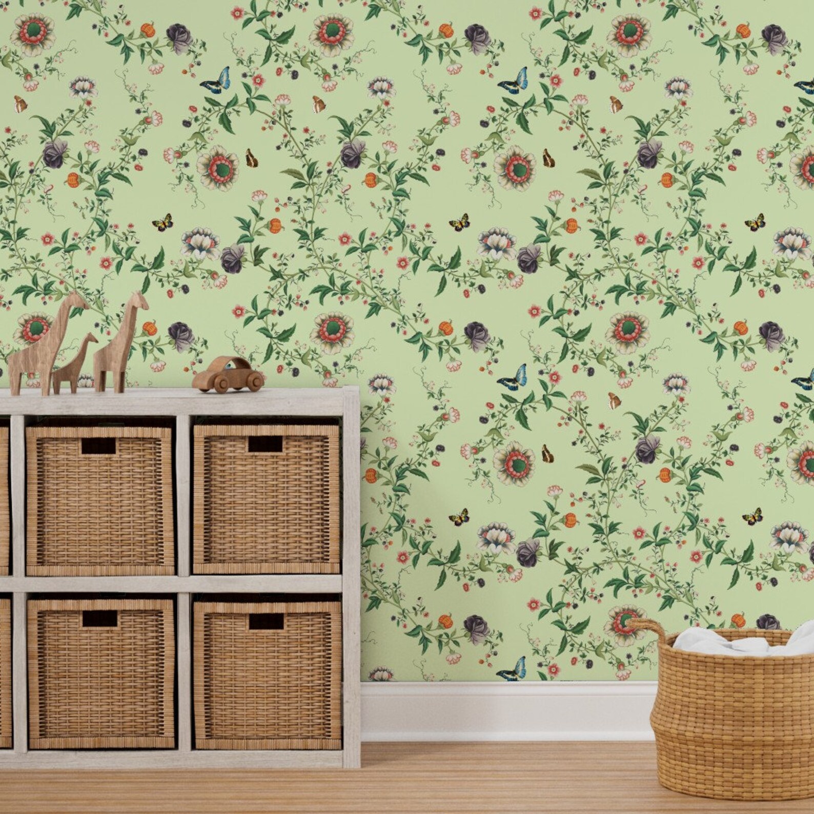 Chinoiserie Wallpaper the Dowager's Chinese Room on - Etsy