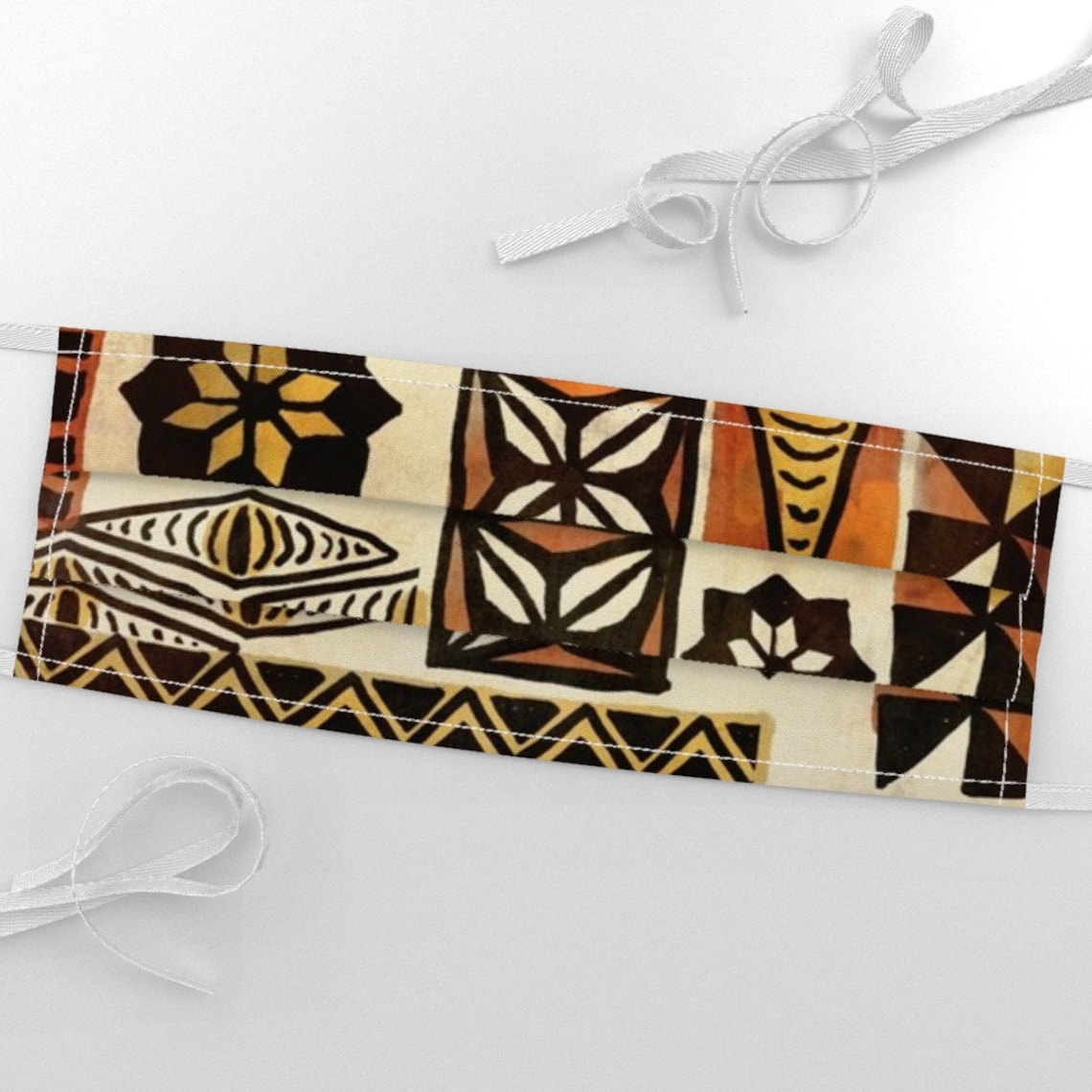 Hawaiian Tapa Fabric Mixed Tapa by Woodyworld Hawaiian | Etsy