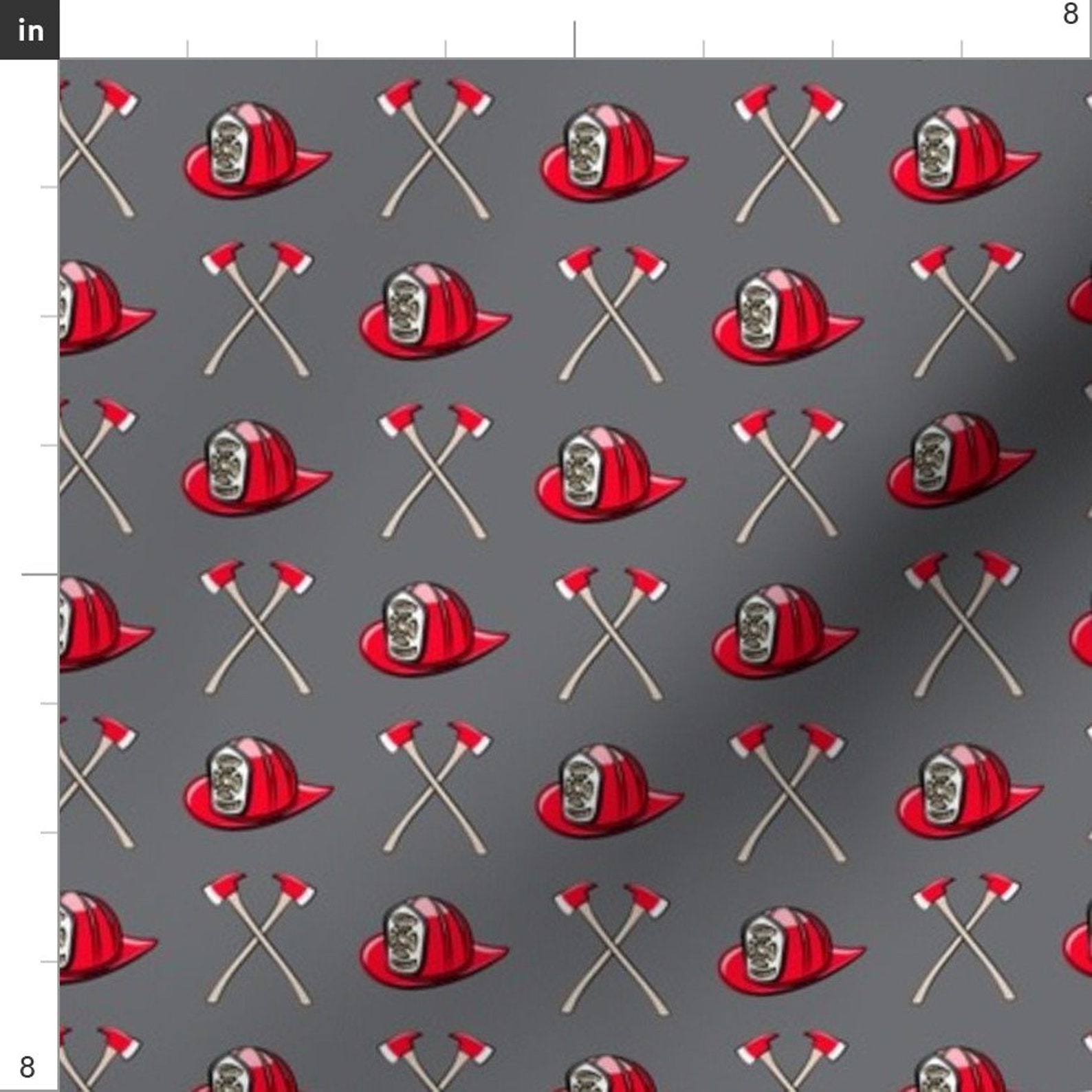 Firefighter Fabric small Scale Firefighter Helmet and - Etsy