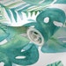 Tropical Wallpaper Cyan Tropical Jungle by Tangerine-tane - Etsy