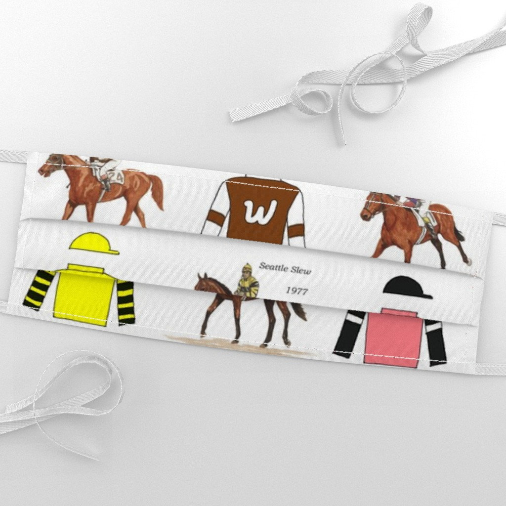 Horse Racing Silks Fabric American Triple Crown Winners by - Etsy
