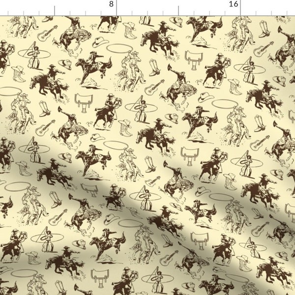Cowboy Fabric - Etsy