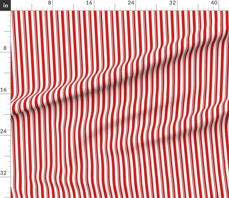 Dapper Fabric Dapperdans-red by Sandityche Dapper Stripe - Etsy
