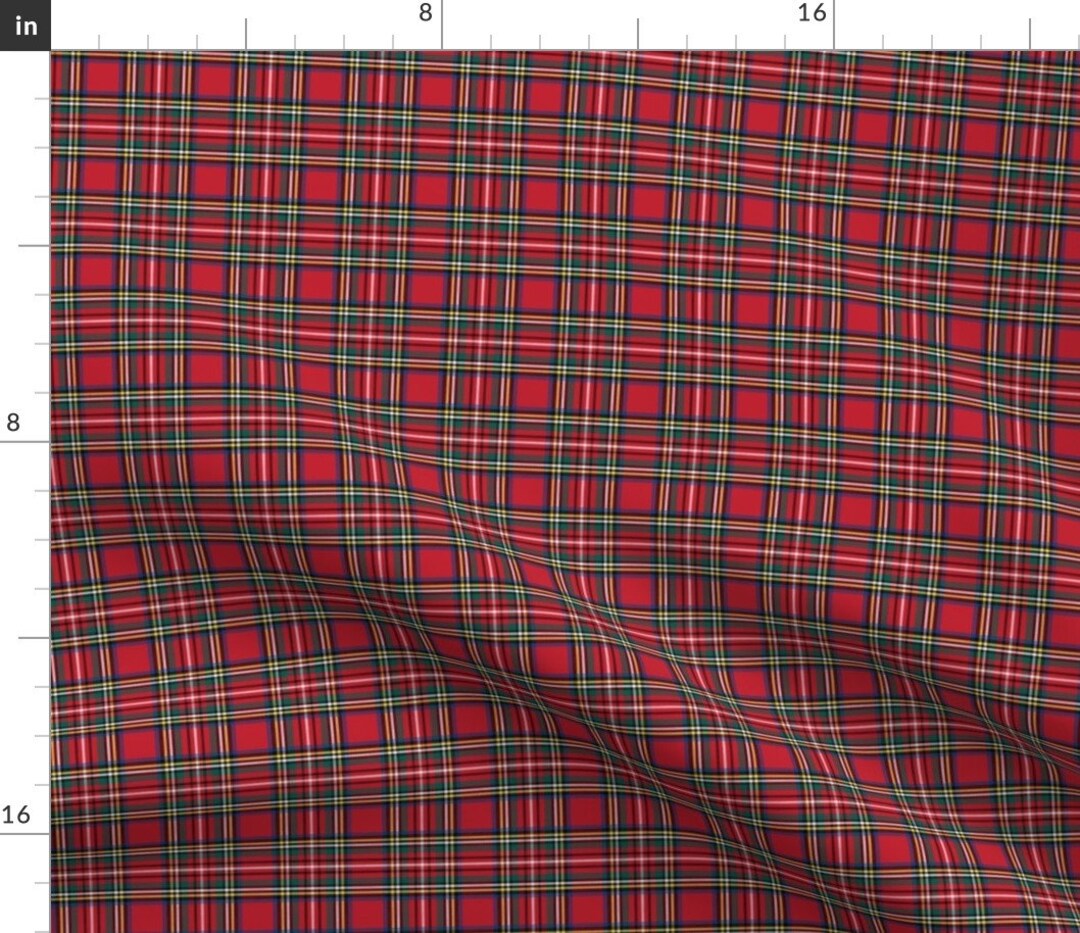 Traditional Fabric Royal Tartan Small by Misstiina Christmas Plaid ...