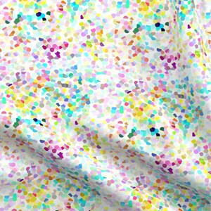 Confetti Fabric Fabric Summer Party Confetti By Theartwerks | Etsy