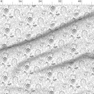 Feminist Fabric Feminist Pioneers Gray Small by Vinpauld Suffragette ...