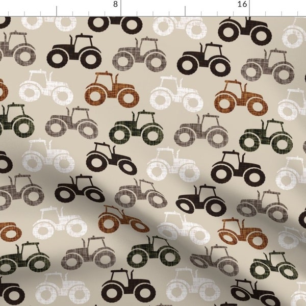 Tractor Fabric - Etsy