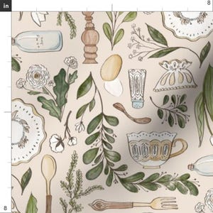 Modern Farmhouse Dining Fabric -farmhouse Dining by Thestorysmith ...