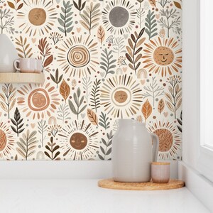 Boho Winter Sun Wallpaper - Winter Solstice by The_mirwo_forest ...