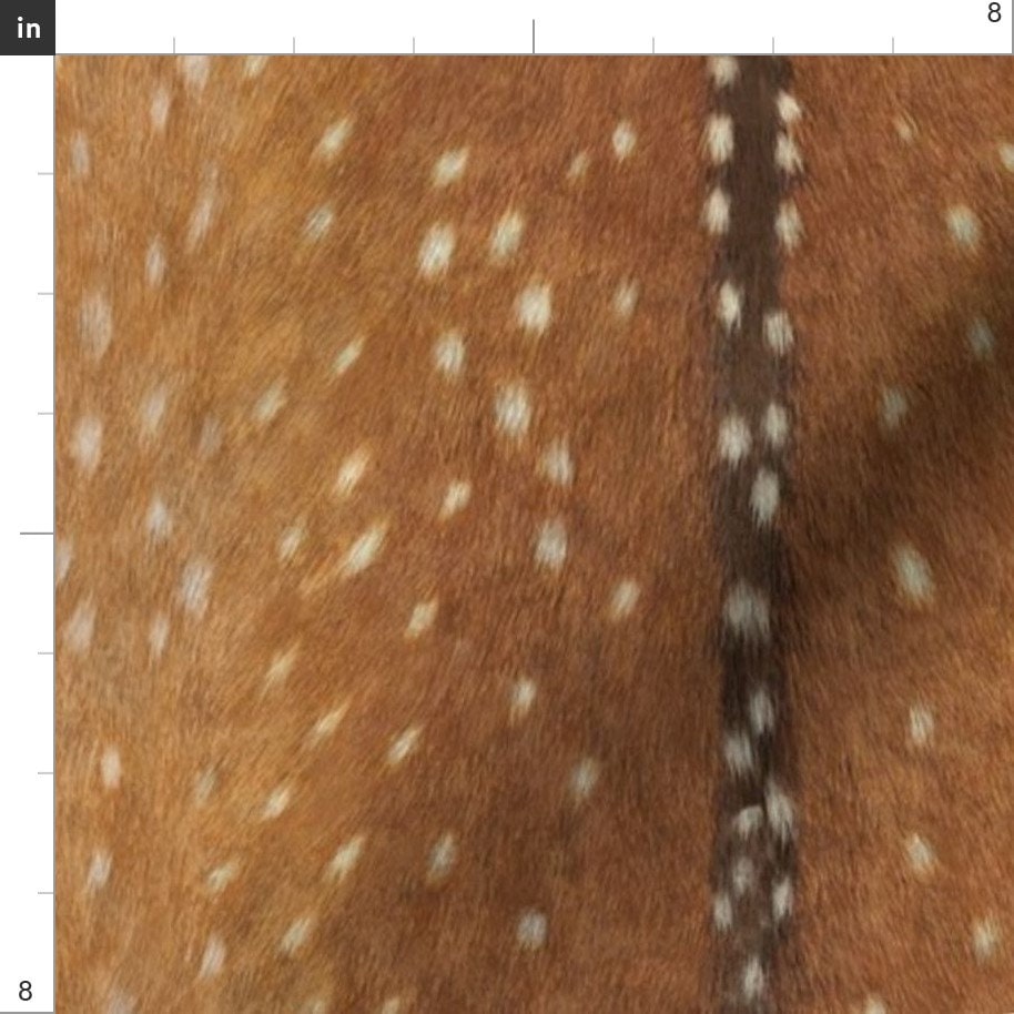 Fawn Fabric Deer Hide in Spring Fawn by Willowlanetextiles - Etsy
