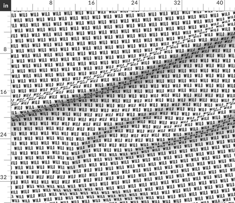 Wild / Small Scale Custom Fabric by Little Arrow Design - Etsy Canada Wild / Small Scale Custom Fabric by Little Arrow Design - Etsy Canada