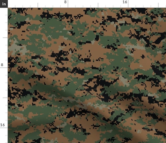 Digital Woodland Camo Pattern
