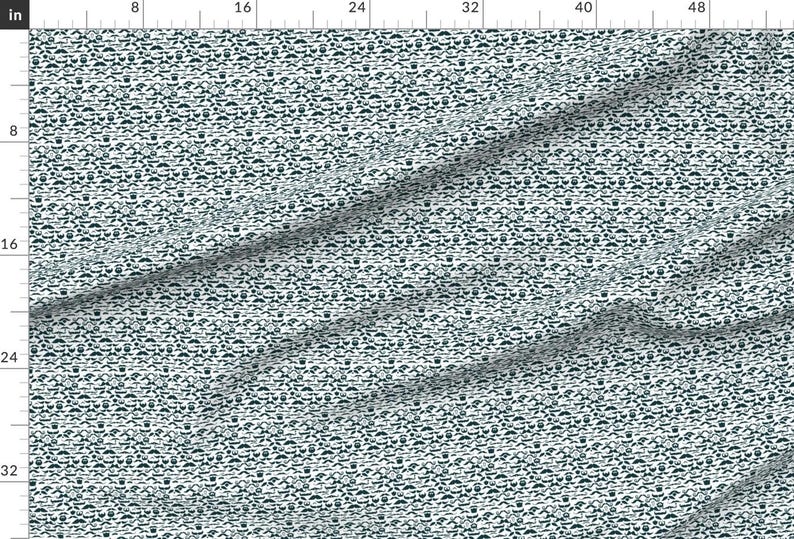 Mustache Fabric - Facial Hair by Jadegordon - Moustachioed Man Hipster ...