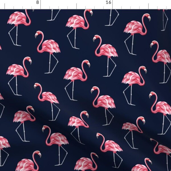 Flamingo Fabric - Etsy