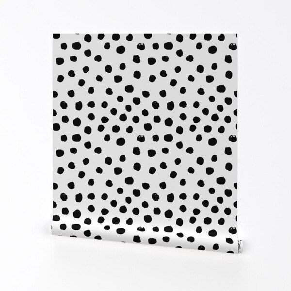 Black White Wallpaper Small Print - Etsy
