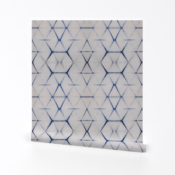 Shibori Wallpaper - Etsy