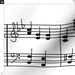 Large Scale Music Notes Fabric Large Scale Sheet Music by ...