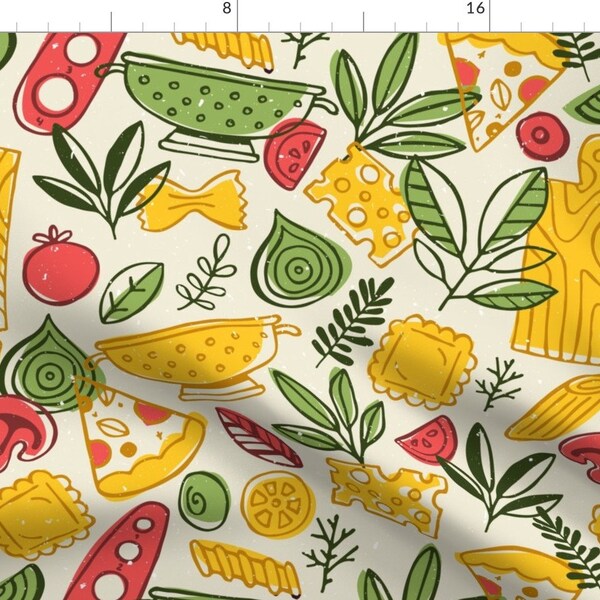 Food Theme Fabric - Etsy