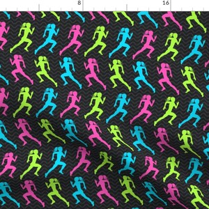 Running Fabric Running by Bags29 Colorful Female Sprinter Jogging ...