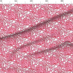 Abstract Pink Cells Fabric - Cell Structure by Mag-o - Science Abstract ...