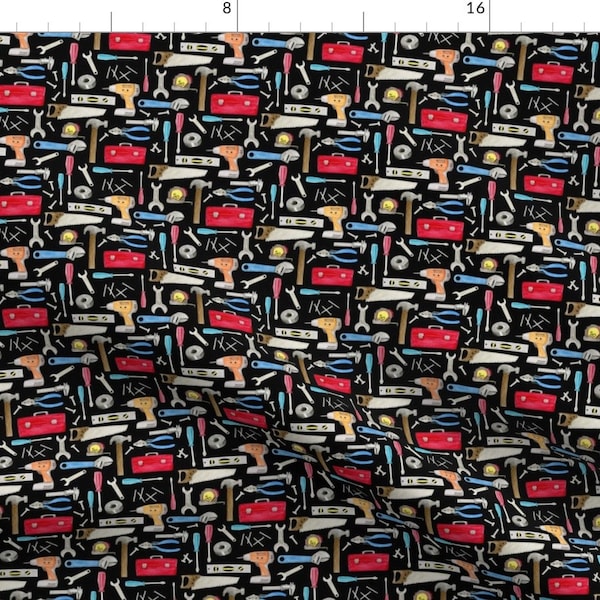 Tools Craftsman Fabric - Etsy