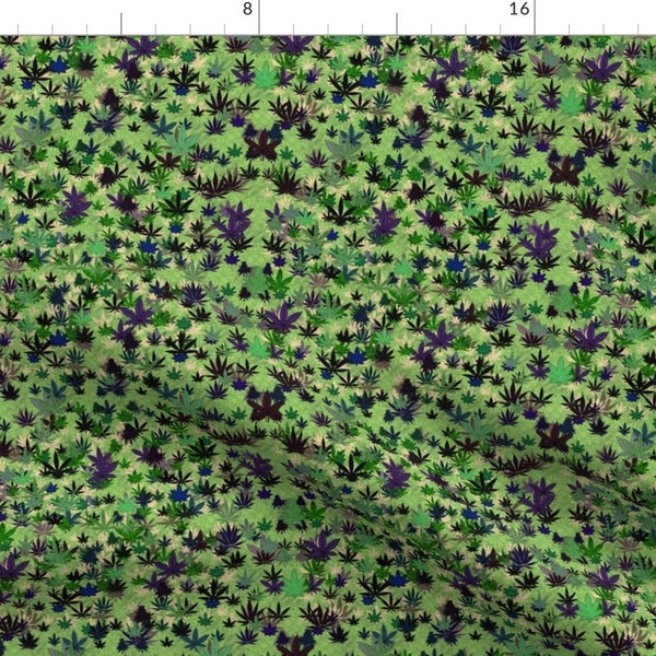 Cannabis Fabric - Etsy